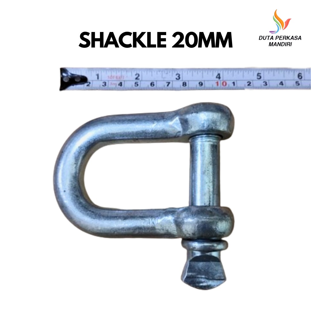 DPM - Segel Omegaa D M20 / Bow Shackles 20mm / Sambungan Rantai Besi 3/ ...