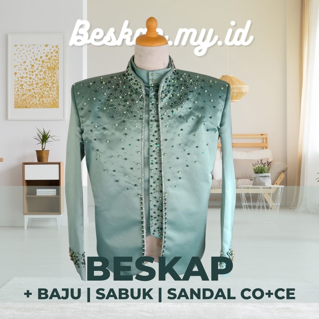 Beskap pengantin akad model jawa/ pengantin model jogja/ beskap ...