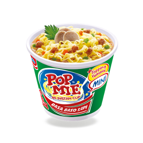 POP MIE ALL VARIANT GORENG KUAH AYAM BAWANG SOTO BASO GORENG PEDAS ...