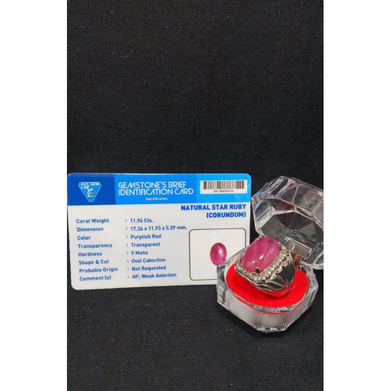 permata asli ruby lengkap dengan sertifikat lab | Lazada Indonesia