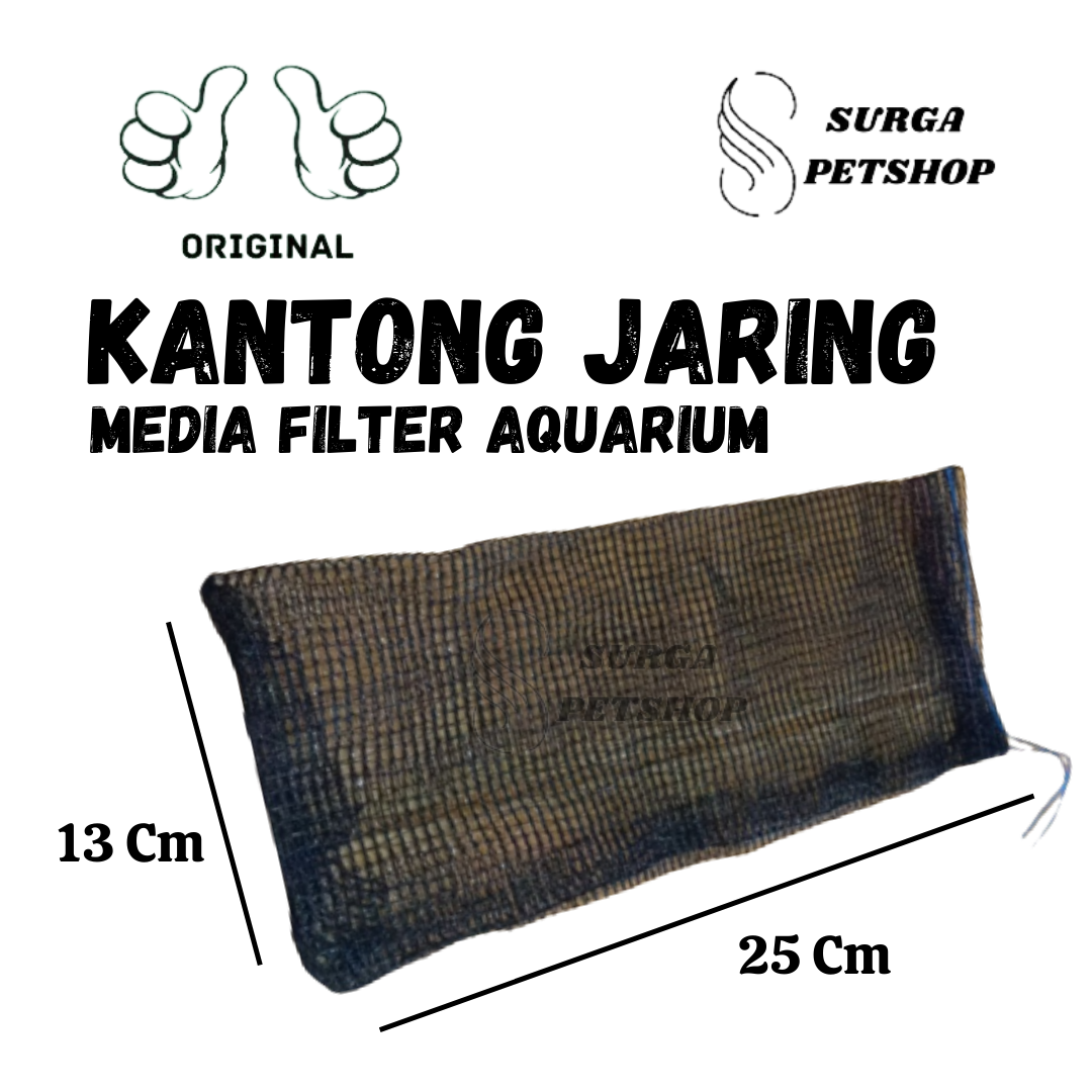 Kantong Jaring Jala Media Filter Batu Bioring Bioball Zeolit Ukuran ...