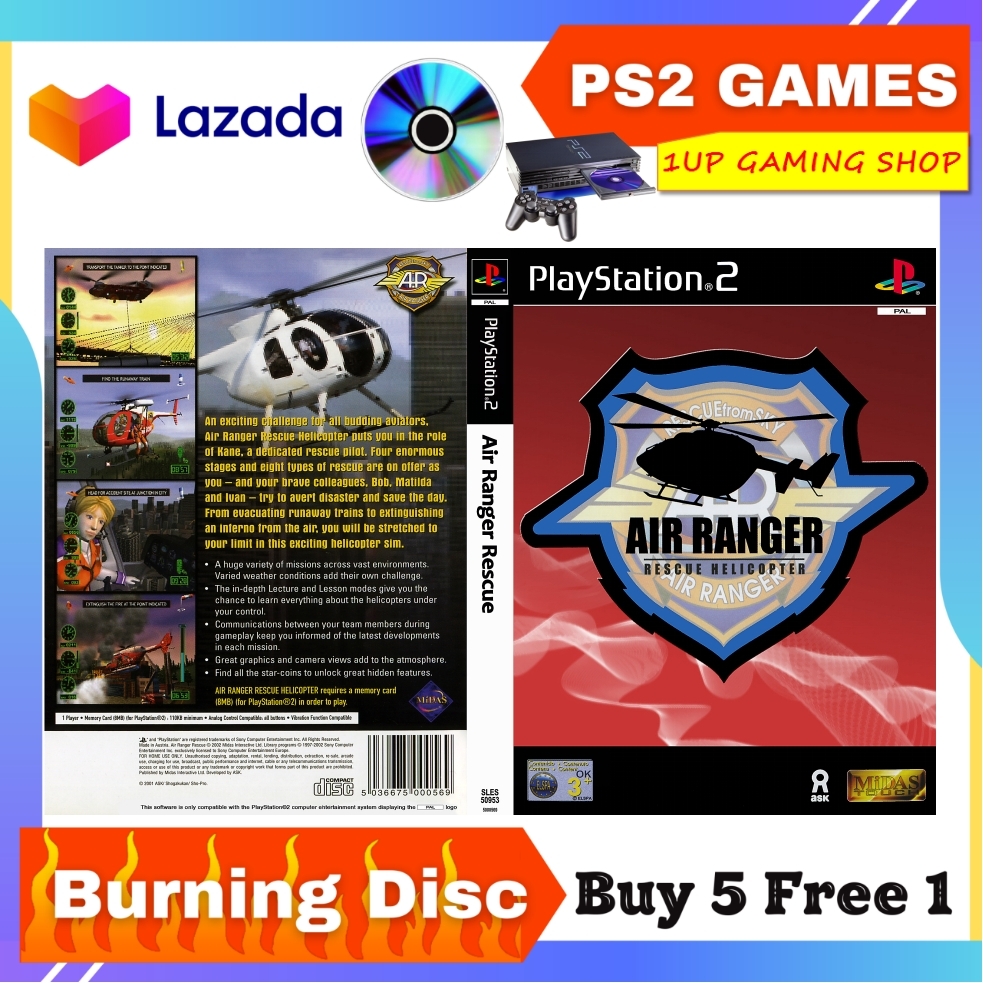 Kaset DVD Game PS2 Air Ranger Rescue Helicopter | Lazada Indonesia