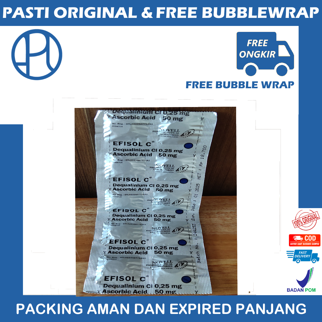 EFISOL C STRIP ISI 10 TABLET | Lazada Indonesia