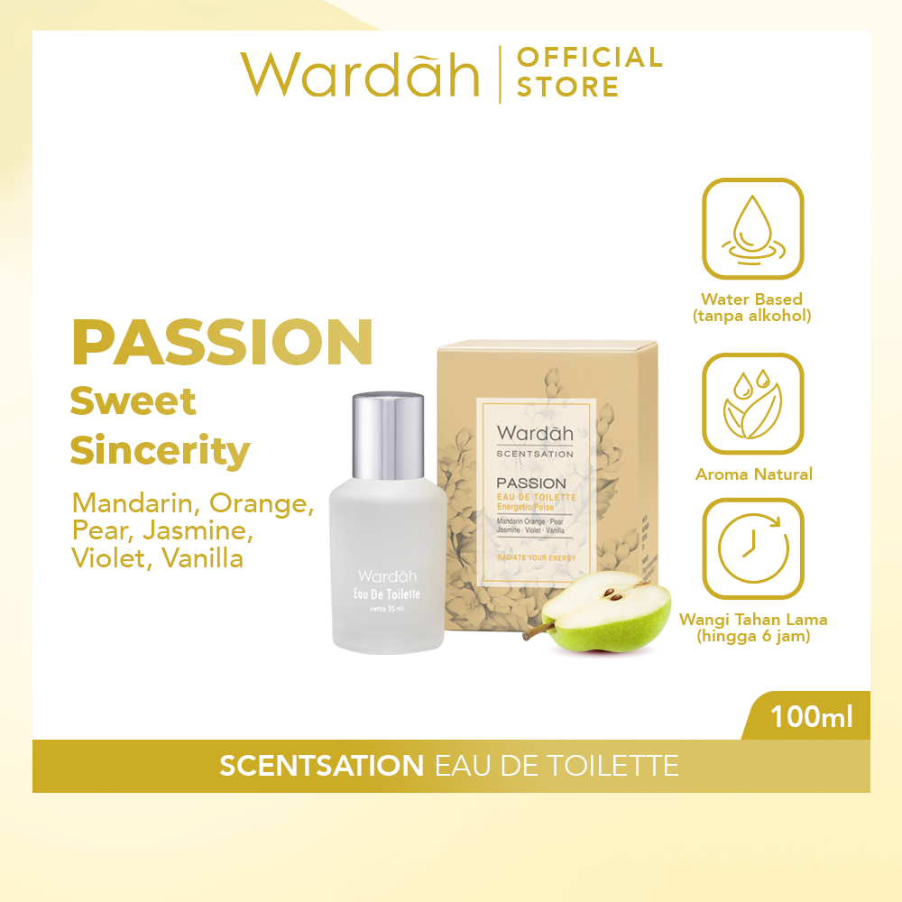 Wardah Scentsation Eau De Toilette 35 ml - Parfum Wanita | Lazada Indonesia