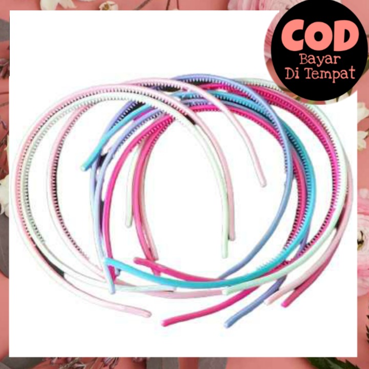BANDO KOREA LIDI POLOS HEADBAND KOREA BANDO RAMBUT KOREA | Lazada Indonesia
