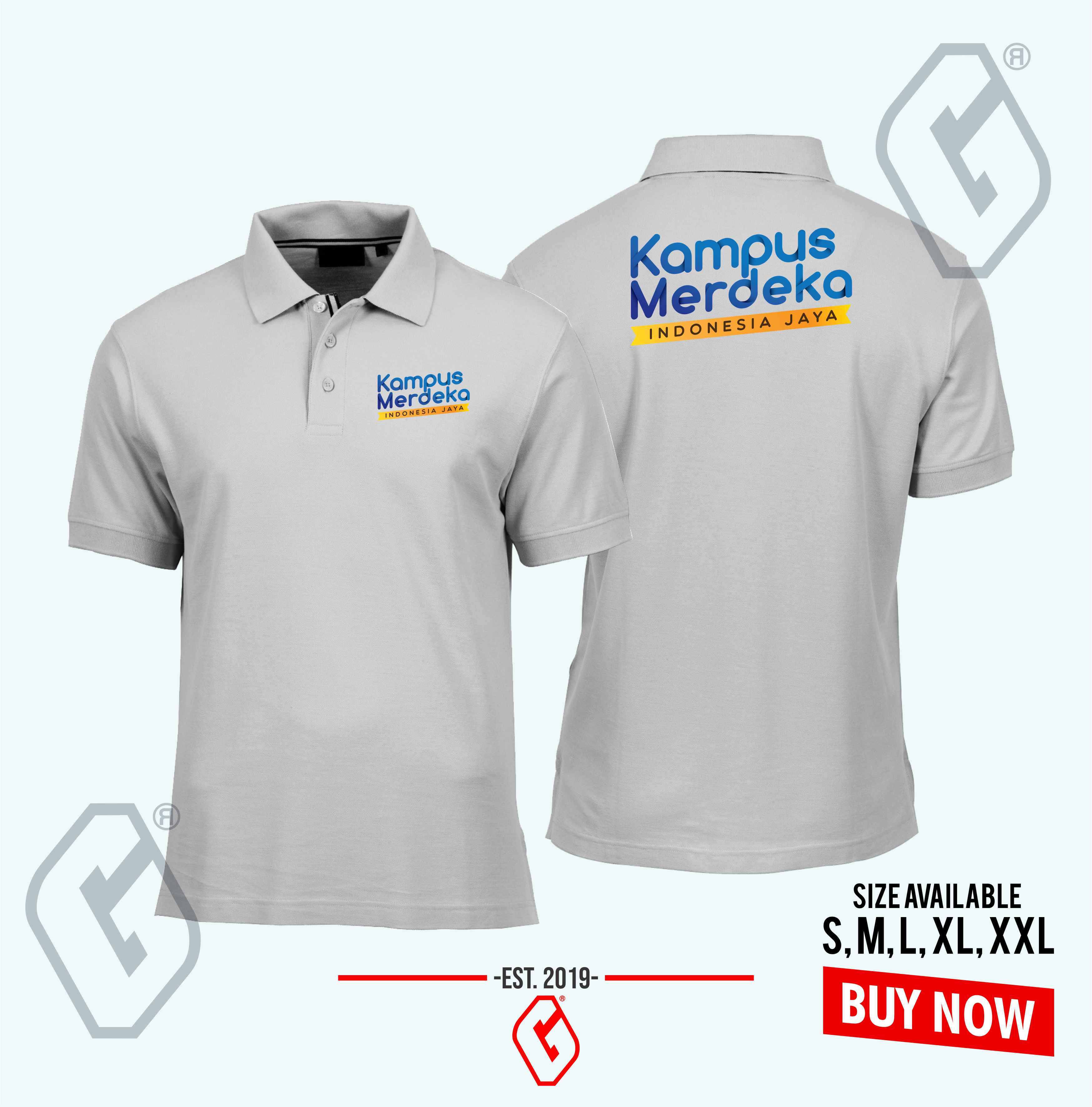 polo shirt kampus merdeka / baju kerah kampus merdeka | Lazada Indonesia