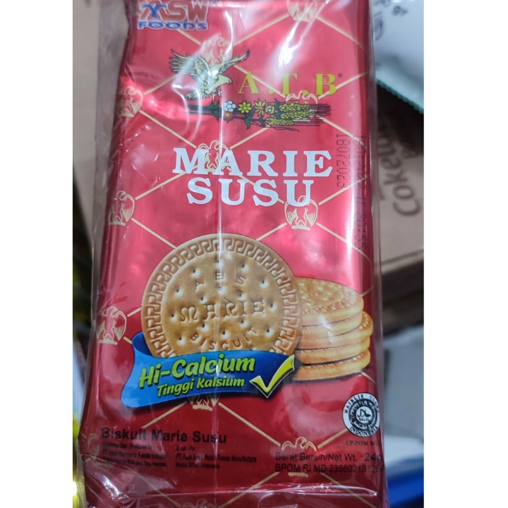 Snack Biskuit Marie Susu ATB biskuit cemilan murah dan enak | Lazada ...