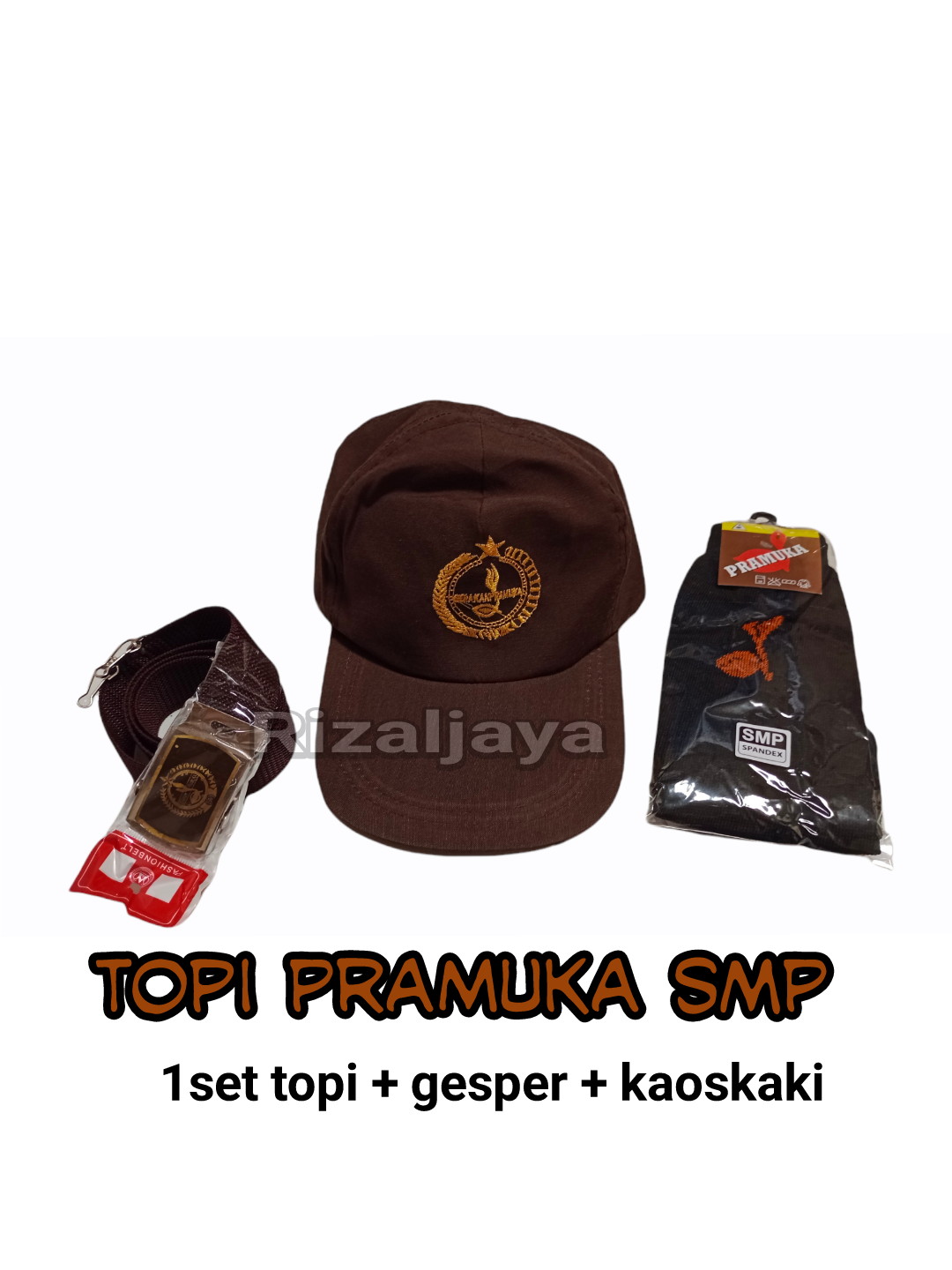 TOPI SET pramuka smp topi sabuk kaoskaki | Lazada Indonesia