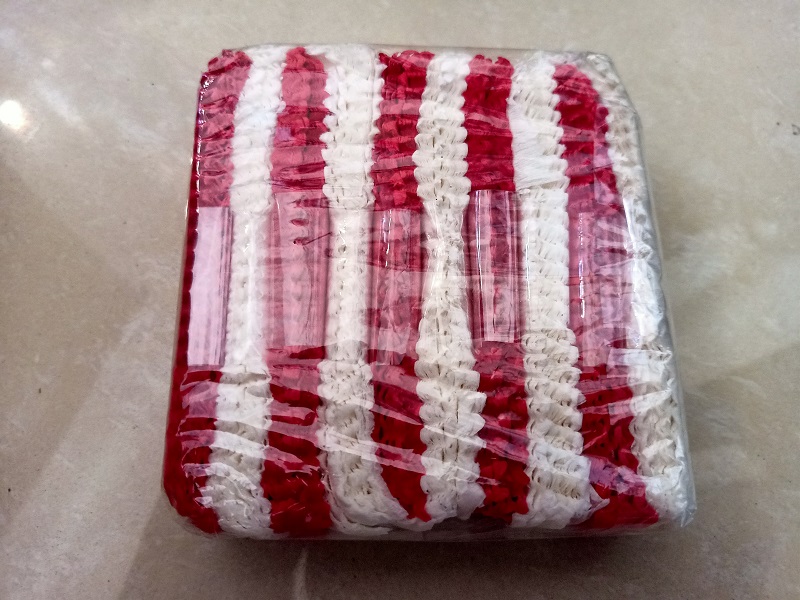 Kertas Krep Panjang Merah Putih / Kertas Hiasan / Kertas Roll / Kertas ...