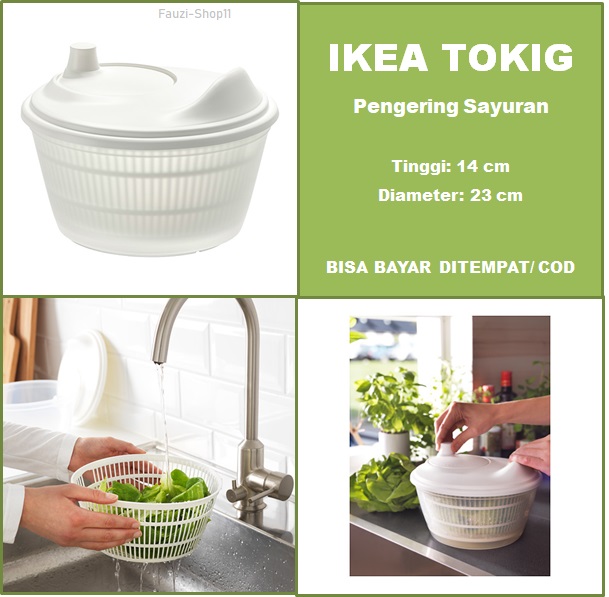 Peniris Sayuran Serbaguna - Wadah Pengering Buah dan Sayuran - Salad ...