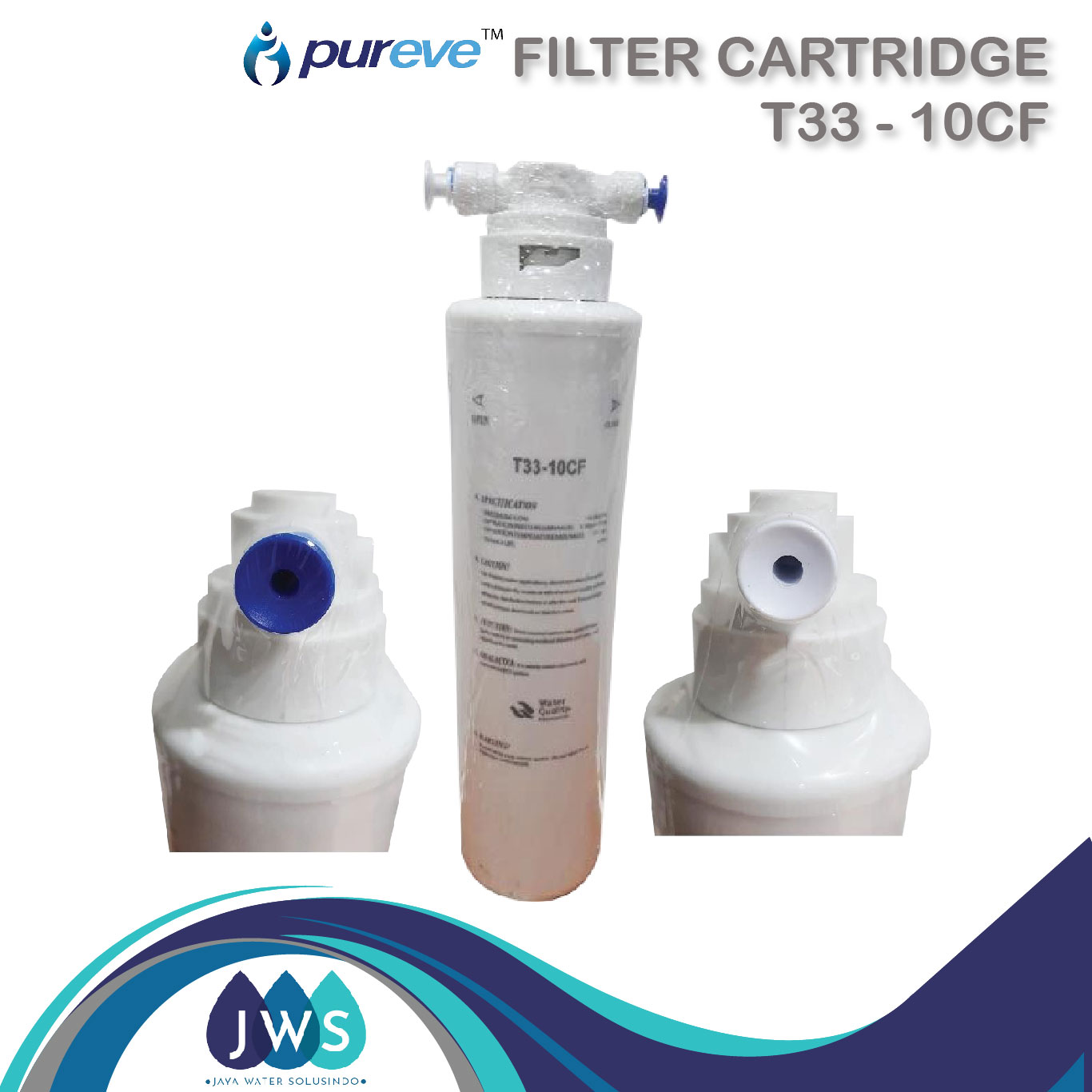 FILTER CARTRIDGE T33 - 10CF - POU - Filter Air | Lazada Indonesia