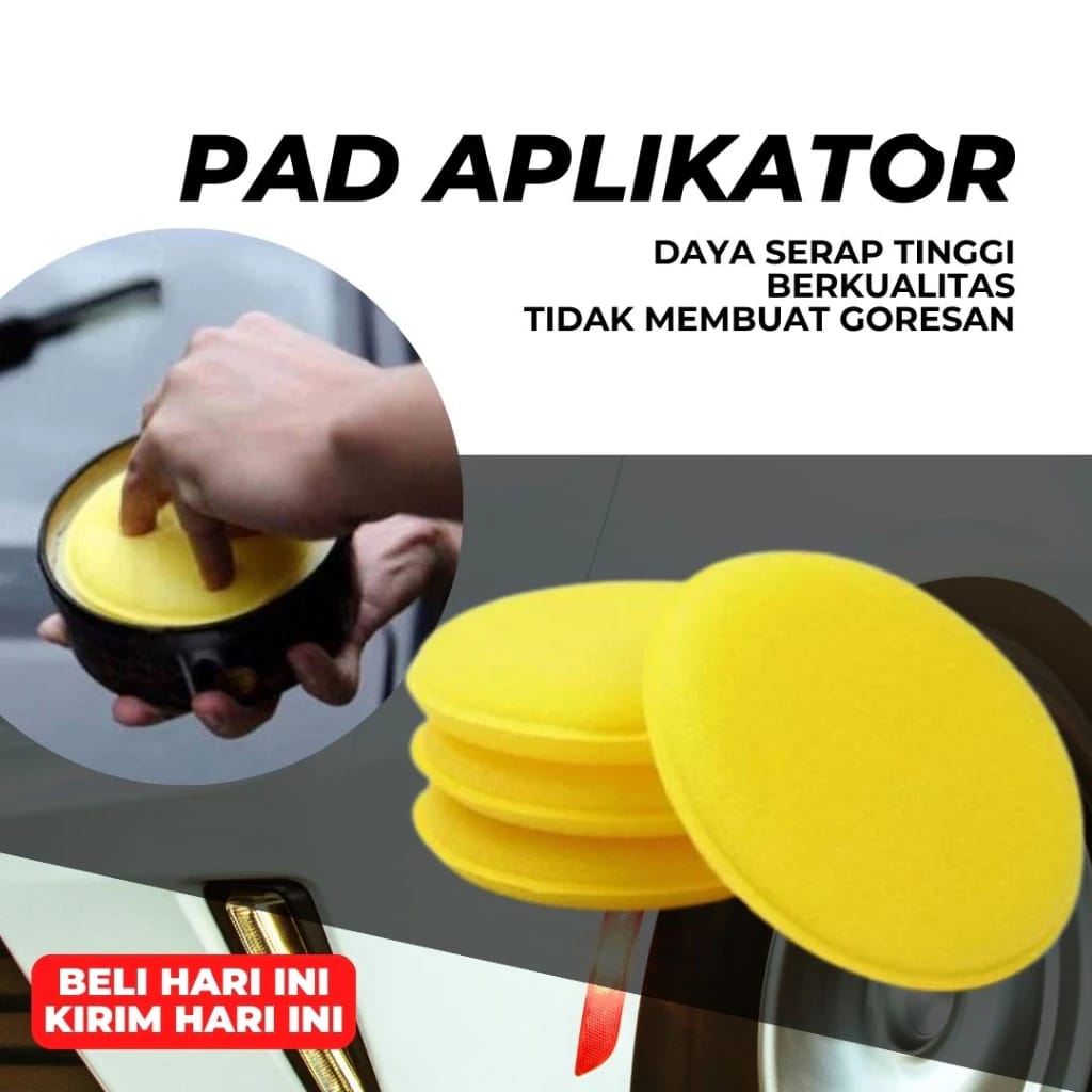 Spons Busa Poles Motor Mobil - Spon Waxing Pad Import - Busa Pengosok ...