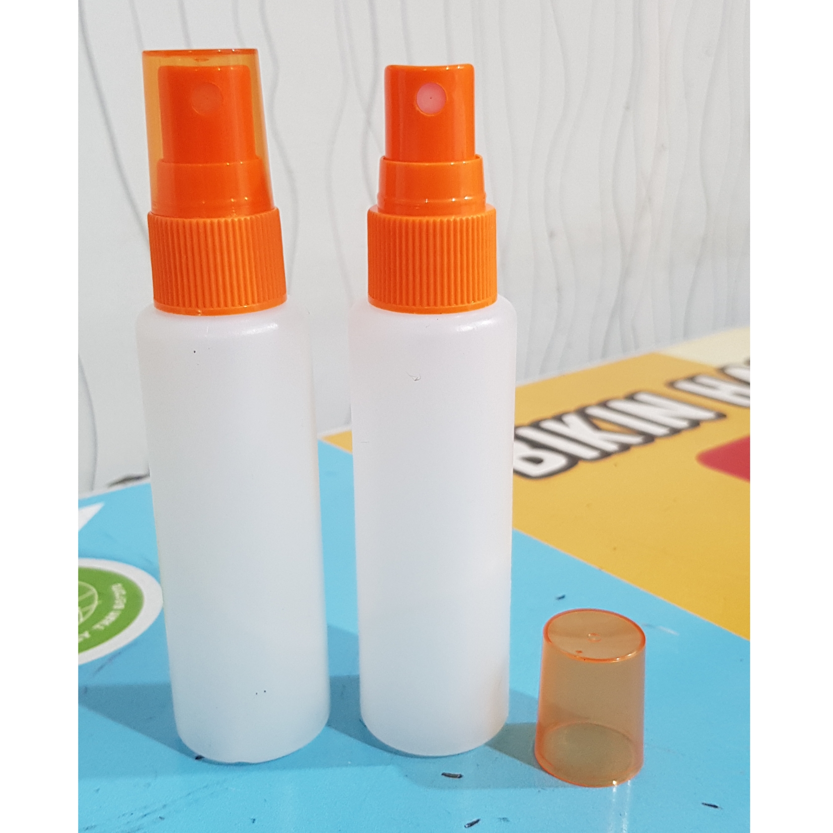 10pcs botol spray 60ml tahan banting warna putih susu | Lazada Indonesia