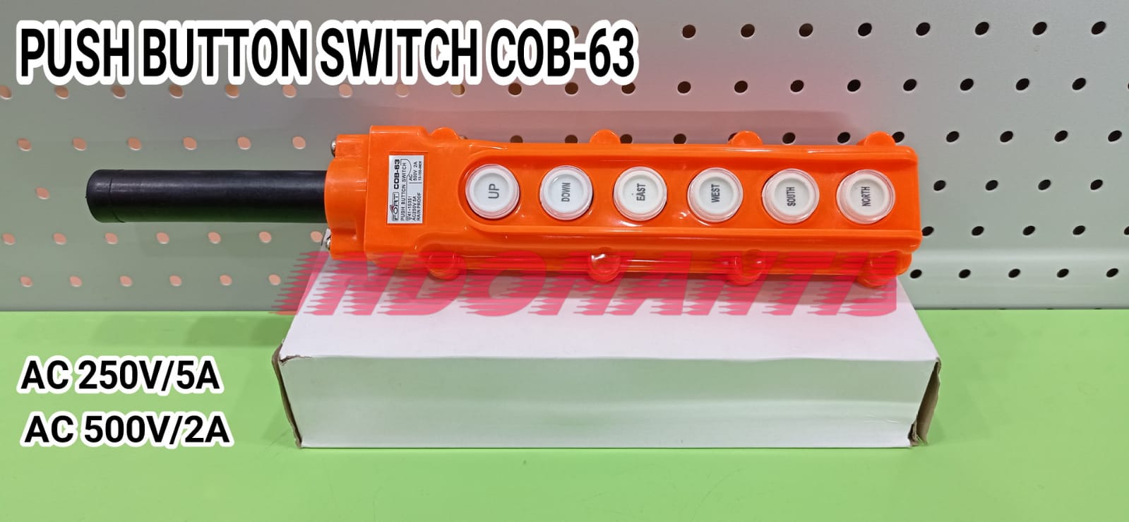 Hoist Push Button 6 Tombol COB-63 / Tombol Push Button Hoist COB63 5 ... Hoist Push Button 6 Tombol COB-63 / Tombol Push Button Hoist COB63 5 ...