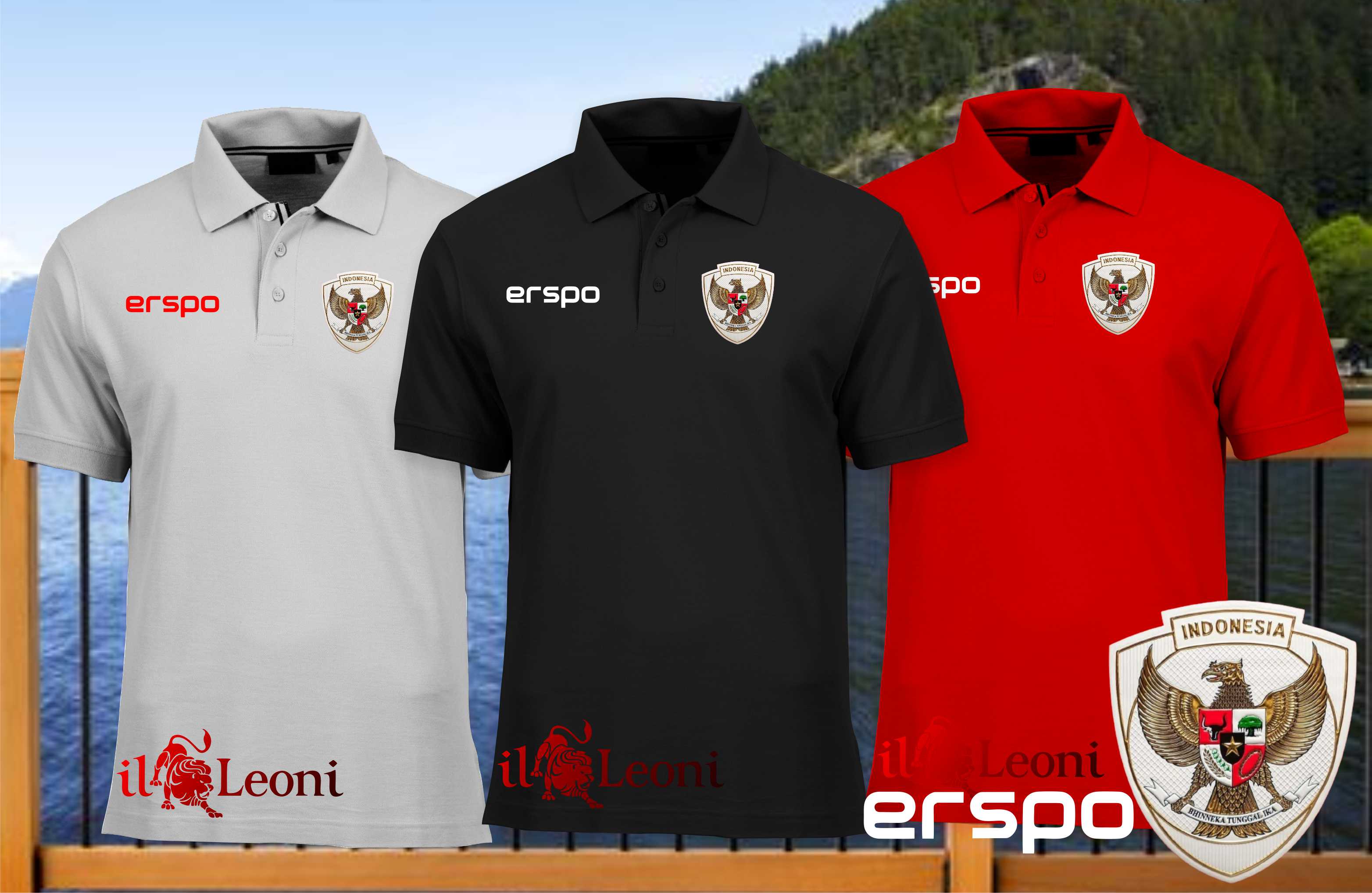 NEW Kaos POLO TIMNAS INDONESIA 2024 ERSPO/POLO GARUDA kaos timnas ...