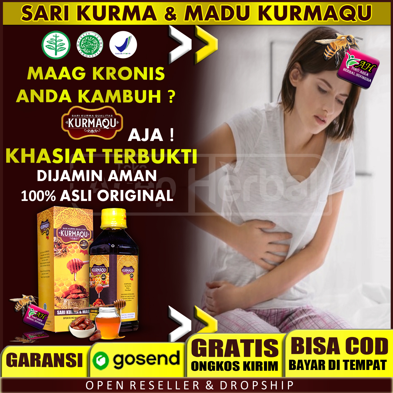 Obat Dispepsia - Penyakit Maag Kronis - KURMAQU | Lazada Indonesia