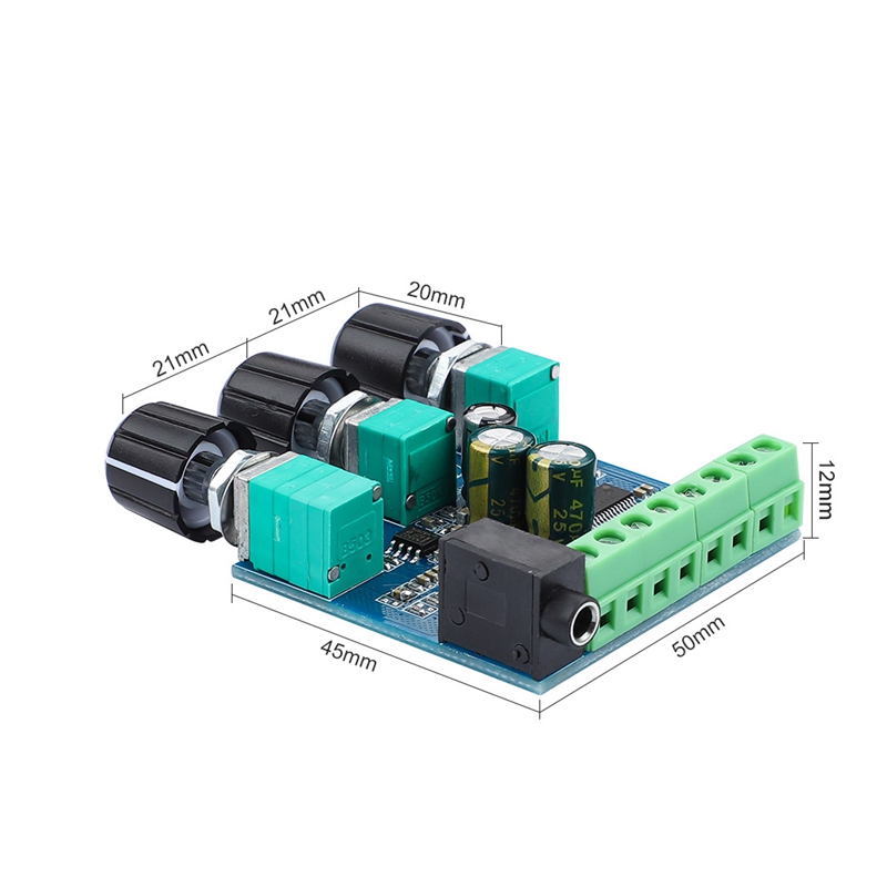 2.1 TPA3110 Subwoofer Audio Amplifier Board 15Wx2+30W Mini Stereo ...