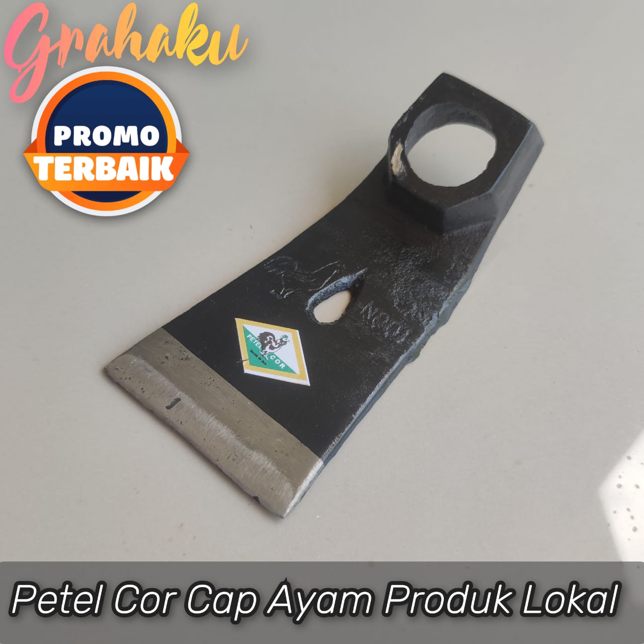 Petel Cor Ukuran Kecil Mini Cap Ayam - Mata Pethel Pahat Kayu - Wangkil ...