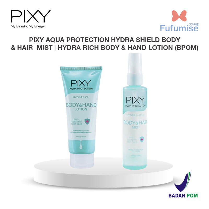 PIXY Aqua Protection Hydra Shield Body & Hair Mist | Hydra Rich Body ...