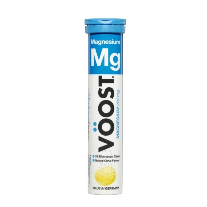 VOOST VITAMIN MAGNESIUM EFFERVESCENT 20 TABLETS - MADE IN GERMANY ...