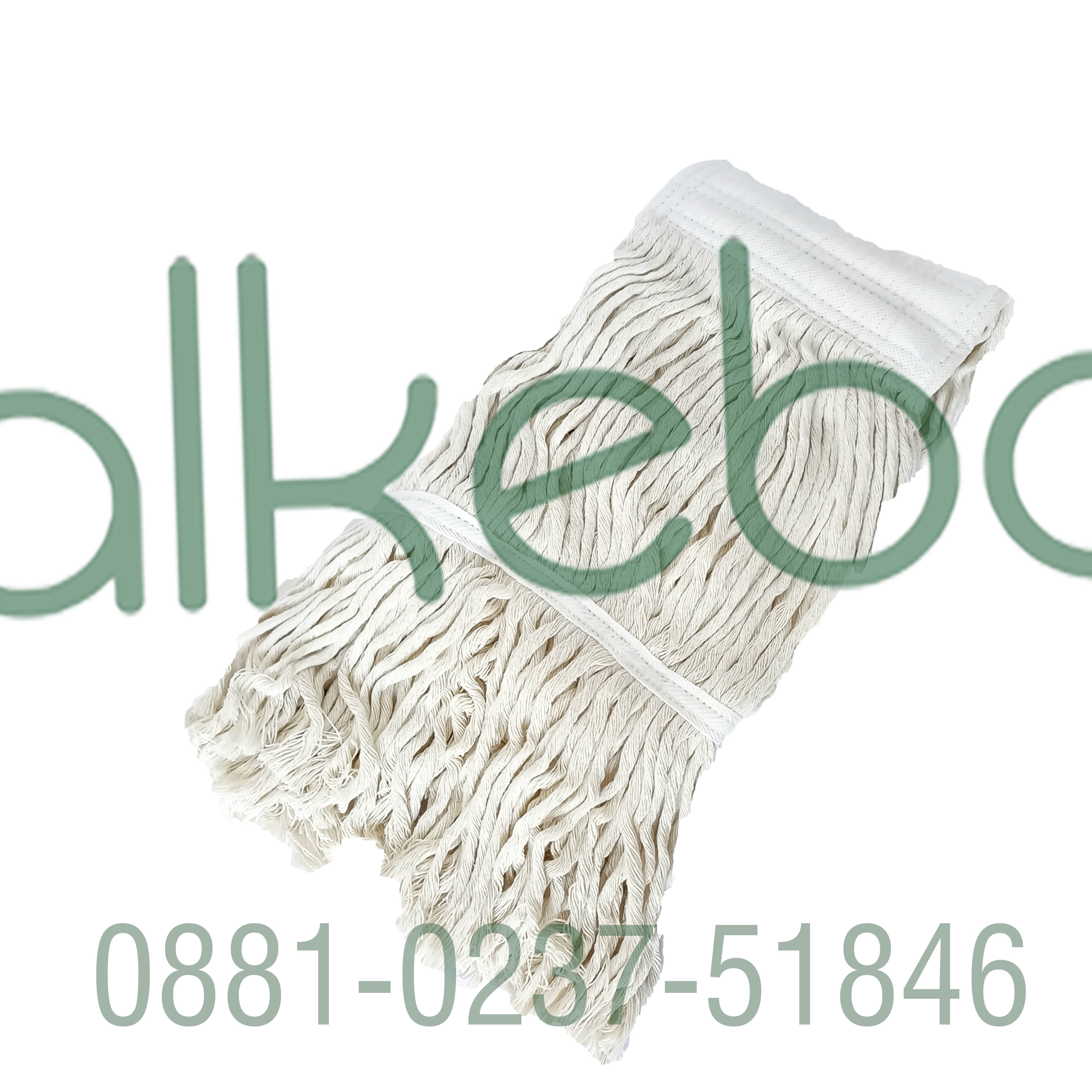 Kain Refill Mop Putih Standart biasa refil lap pel putih standar | Lazada Indonesia