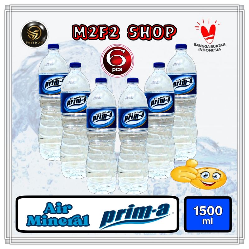 Air Mineral Prima Botol Besar Plastik Pet - 1500 ml (Kemasan 6 Pcs ...