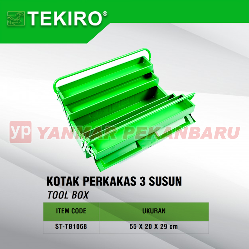 Tool Box Besi 3 Susun (550 X 200 X 290 MM) Kotak Perkakas TEKIRO | Lazada Indonesia