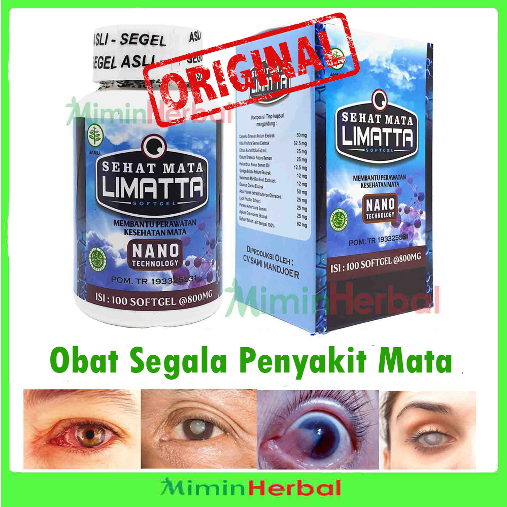 Obat Spesialis Penyakit Mata Buta Warna Parsial, Katarak, Glaukoma ...