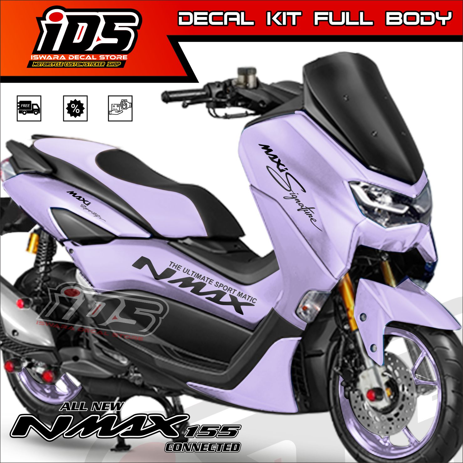 Decal Nmax 2020 Decal Nmax Full Body Dekal Nmax Stiker Nmax 2020 Full ...
