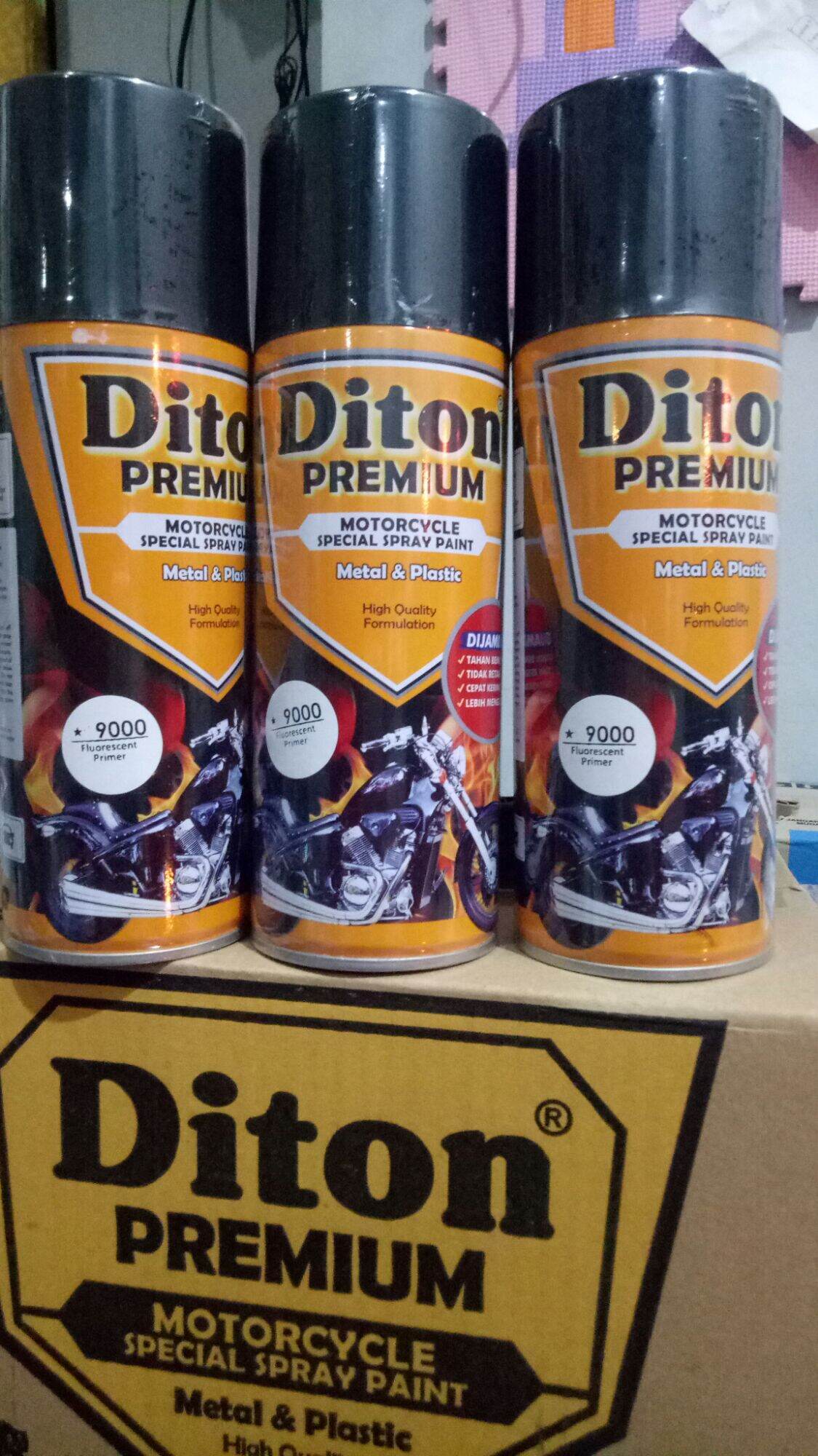 pilok pilox diton premium 9000 fluorescent primer 400cc epoxy putih ...