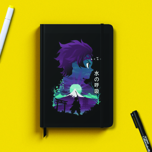 Notebook Cover Anime Demon Slayer Keren Buku Tulis Diary Kimetsu No ...