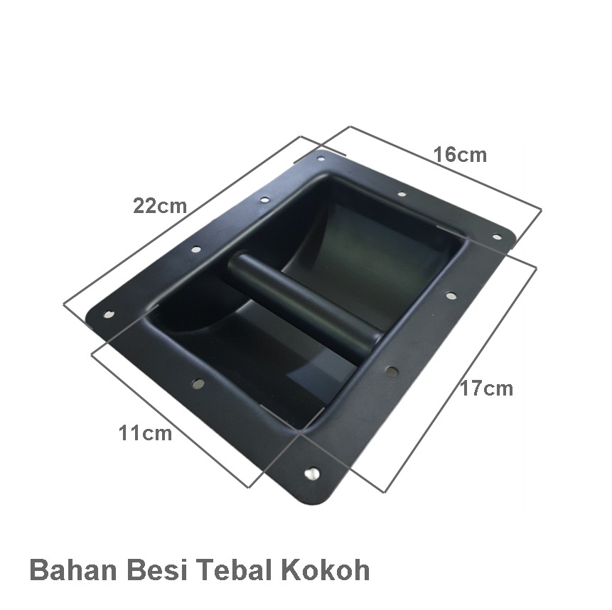Plat Besi Gagang Speaker box Bahan Full Besi Tebal | Lazada Indonesia