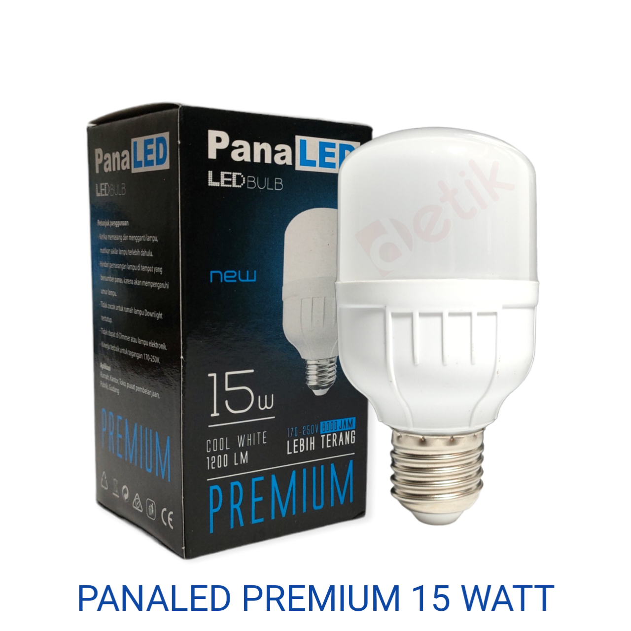 PANALED Premium Lampu LED Capsule 15 Watt - Cahaya Putih | Lazada Indonesia