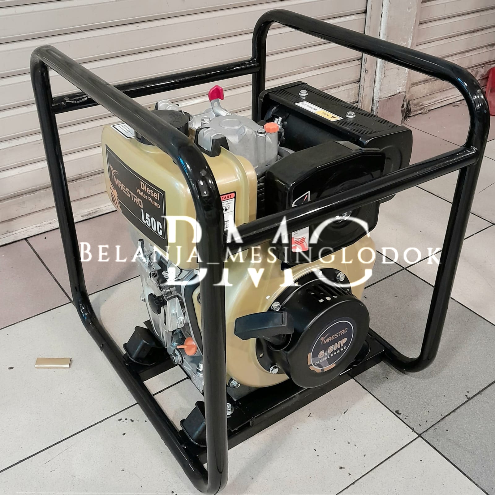 Pompa Alkon Diesel Solar 2 Inch Maestro L50C Pompa Irigasi Air Sawah ...