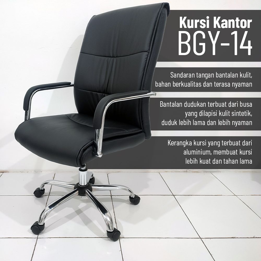 Kursi Kerja Staff Kursi Kantor -Kursi Putar Hidrolik -Kursi Belajar ...