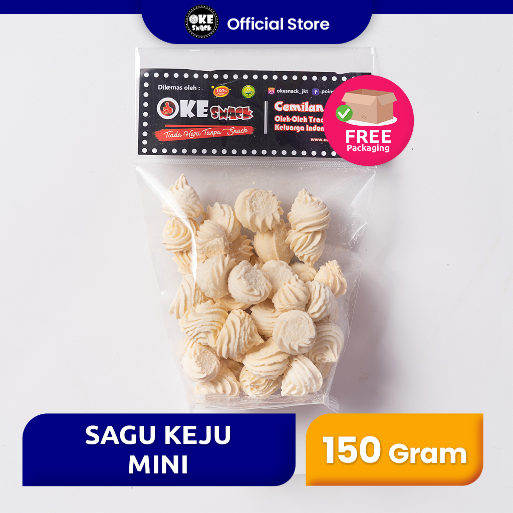 Oke Snack - Kue Sagu Keju Mini | Lazada Indonesia