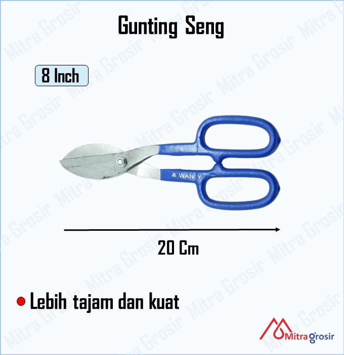 Gunting Seng / Gunting Baja Ringan Gunting Besi Kawat 8 inch Gunting ...