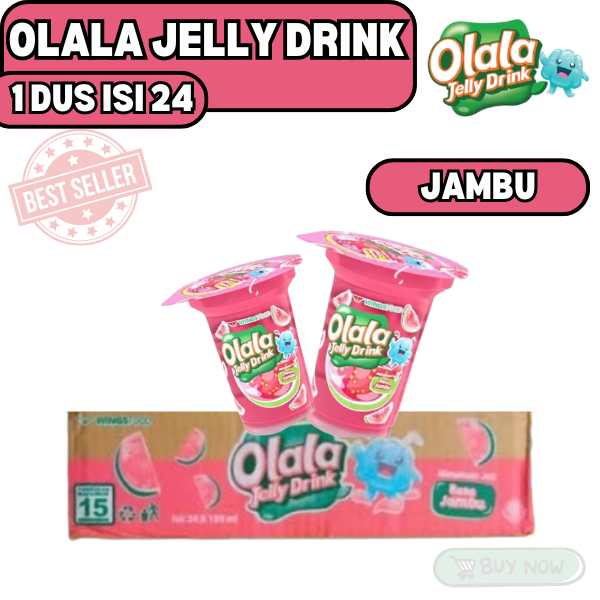 OLALA Jelly Drink 1 Dus isi 24 Pcs | Lazada Indonesia