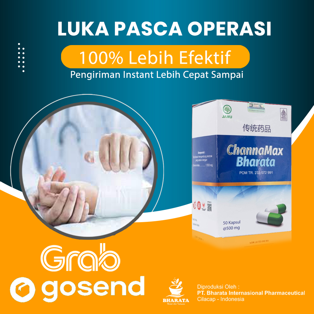 Channamax Bharata - Obat Herbal Luka Operasi Obat Luka Bernanah Pasca Caesar - Luka Jahit Paling ...