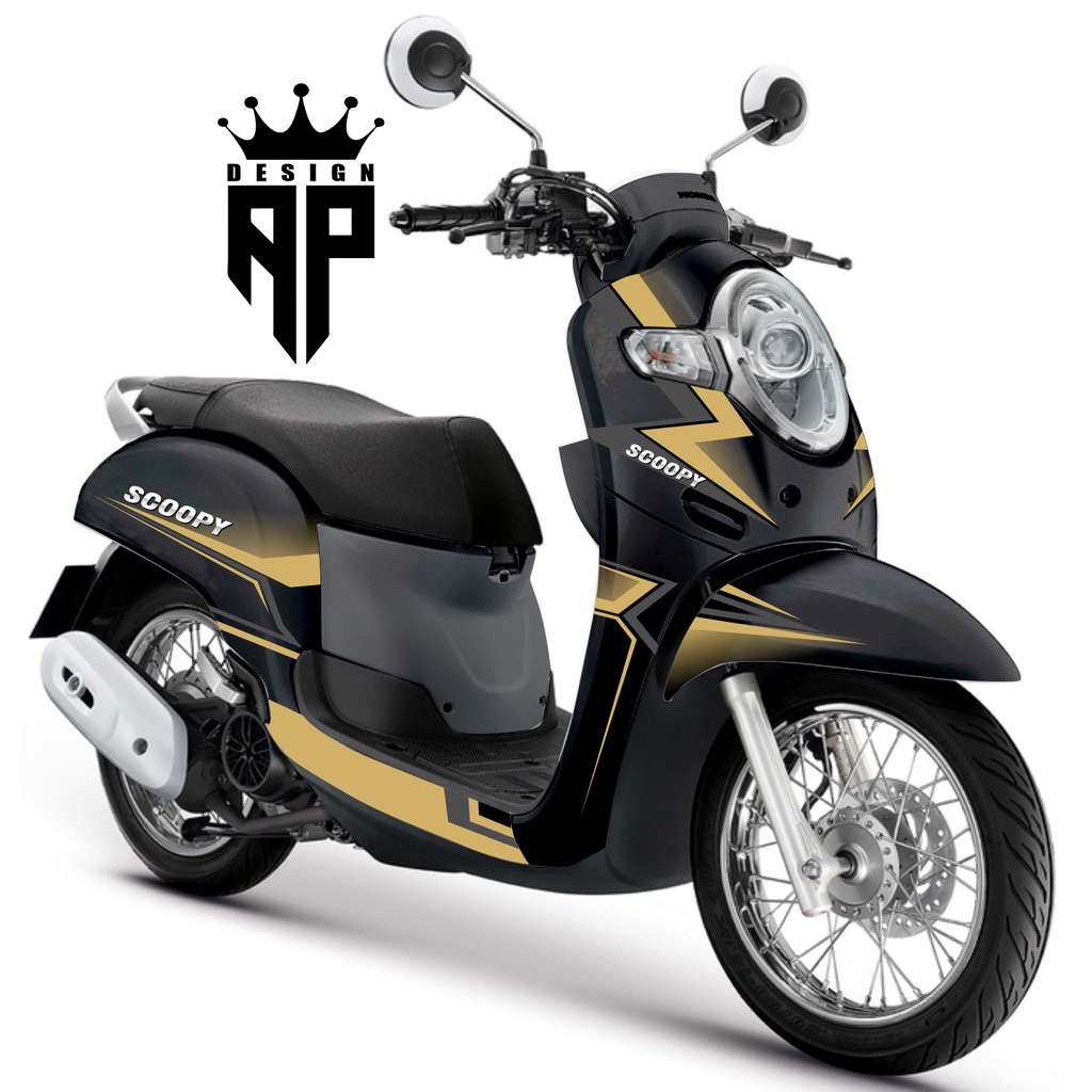 decal sticker scoopy full body FI scopy dekal stiker 2017 2018 2019 ...