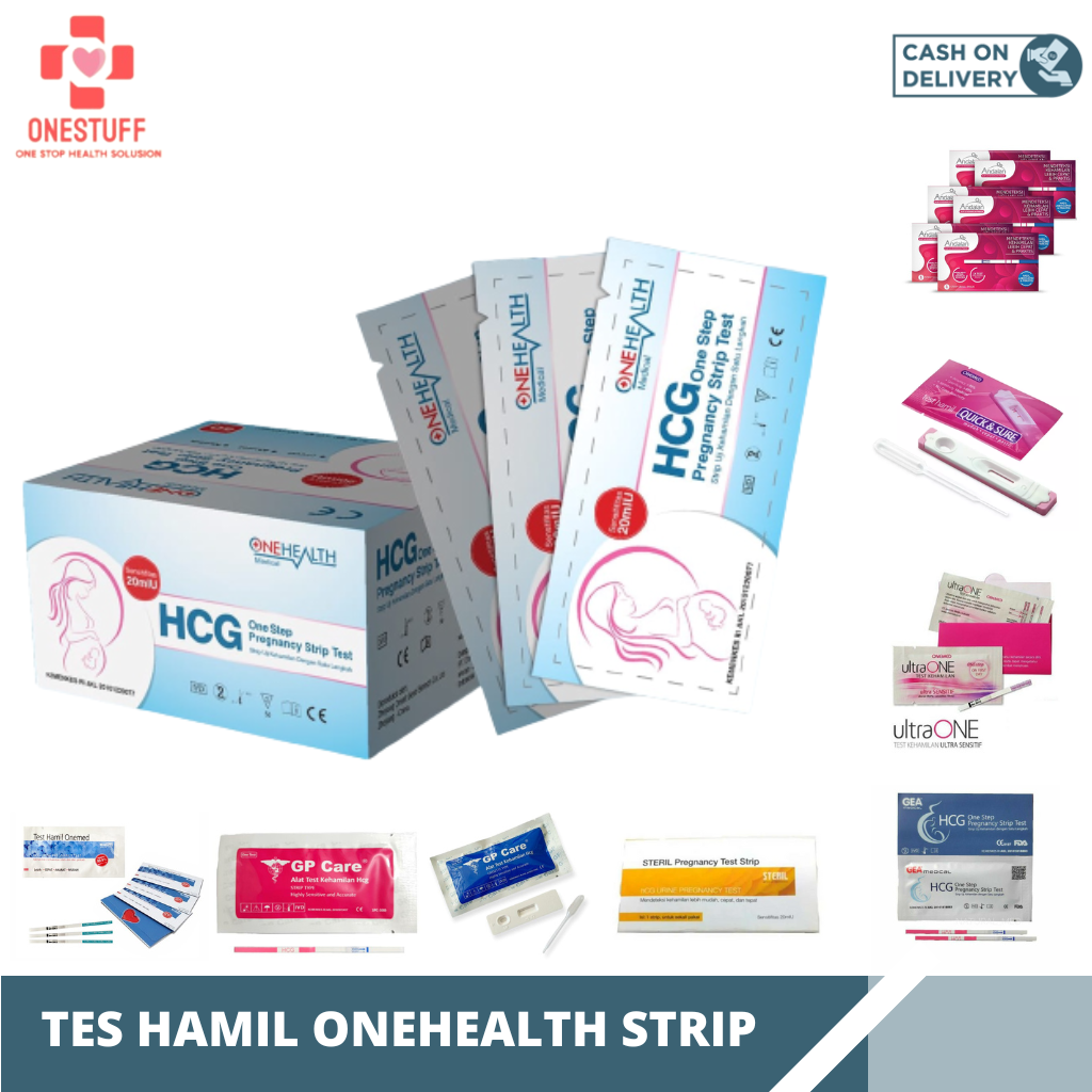 Onestuff Onemed Blueone Tes pack Tespack Kehamilan Compact Alat Uji ...