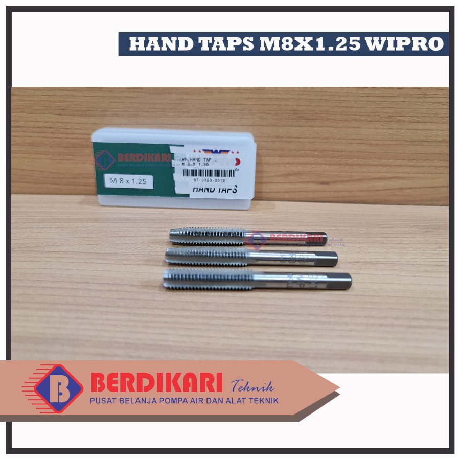 hand tap merk wipro ukuran 8x1.0 8x1.25 | Lazada Indonesia