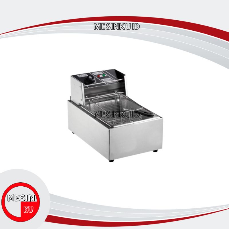 Electric Deep Fryer Crown Horeca Singel Tank And Doubel Tank 6L SC-81 SC-82 | Lazada Indonesia