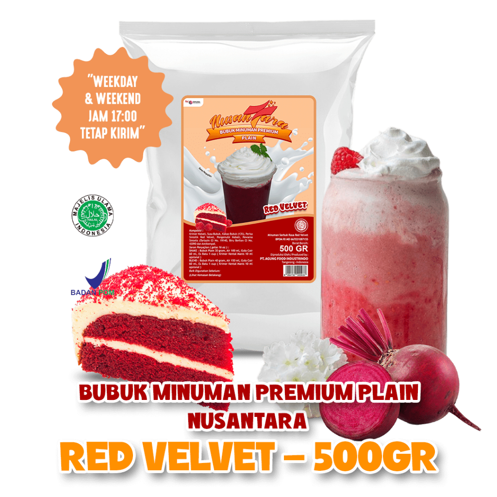 OMURA POWDER Bubuk Minuman Instant Premium Plain Tanpa Gula Horeca Rasa ...