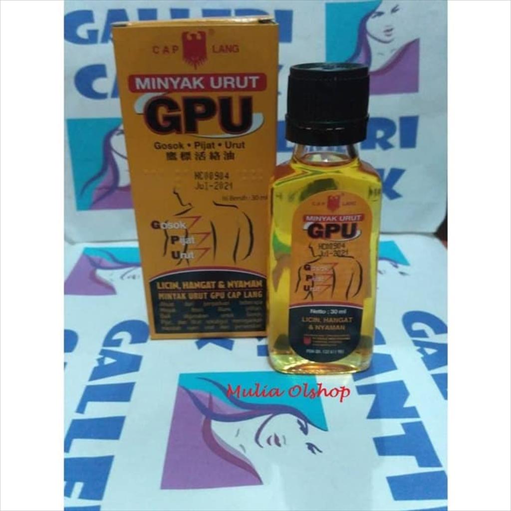 Cap Lang Minyak Urut GPU Minyak Sereh 30 ml | Lazada Indonesia