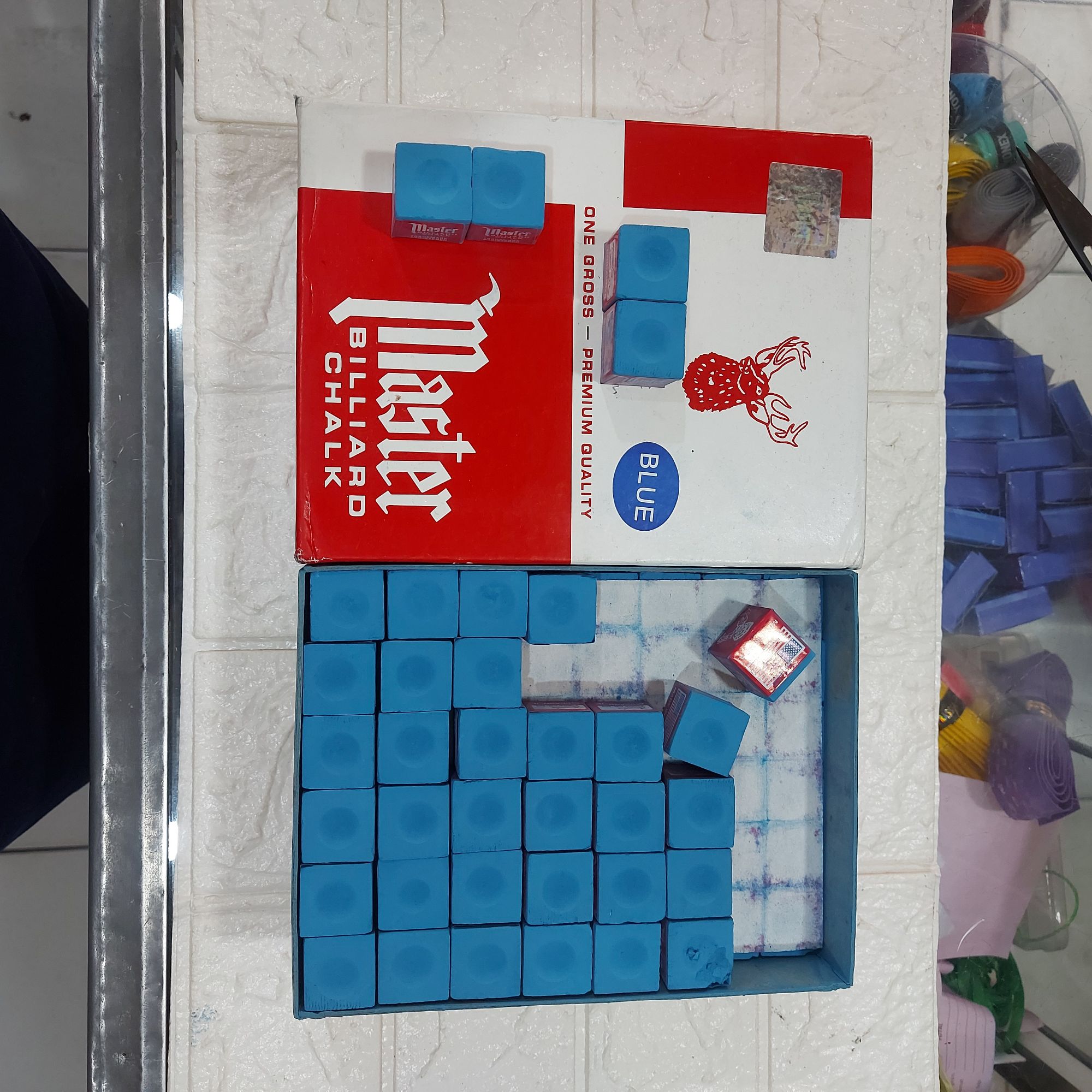 cuk bilyard kapur biliard master original | Lazada Indonesia