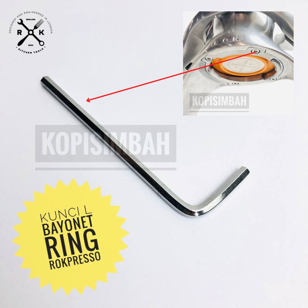 Spare Part Kunci L Pas Bayonet Ring Rok Presso Hexagonal Keys Rokpresso ...