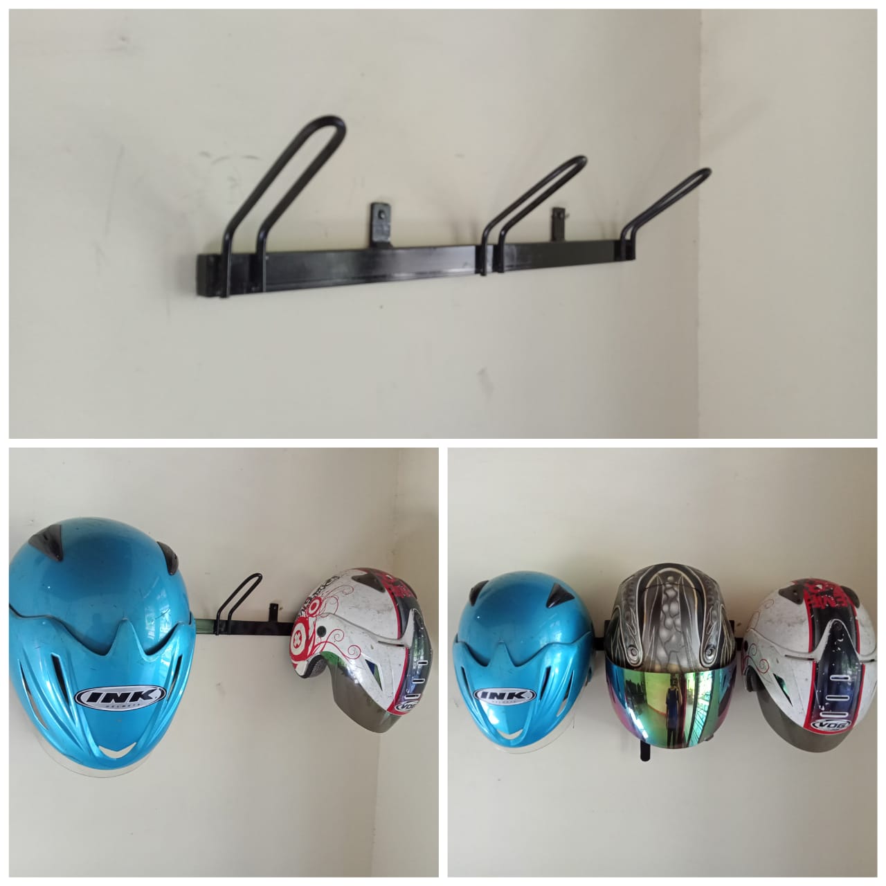 NUMA Gantungan helm motor di dinding | Lazada Indonesia