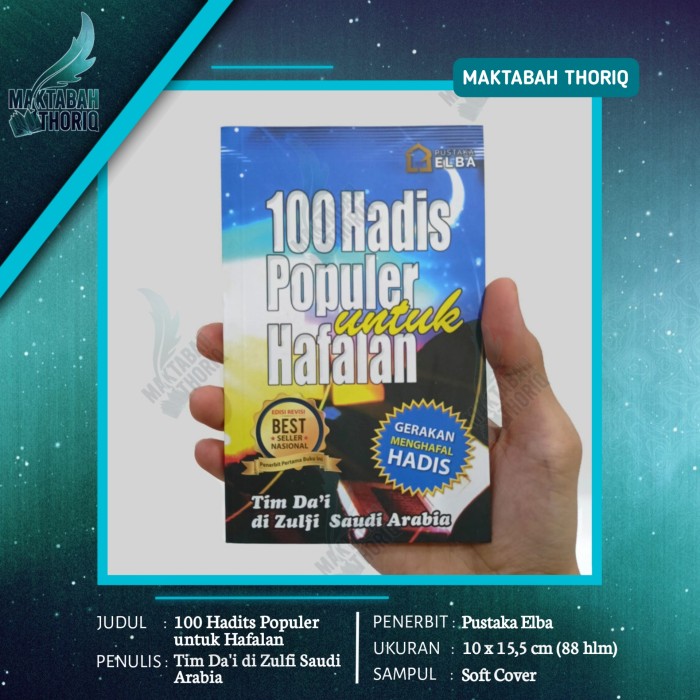 Buku Hadits 100 Hadis Populer untuk Hafalan - Pustaka Elba | Lazada Indonesia