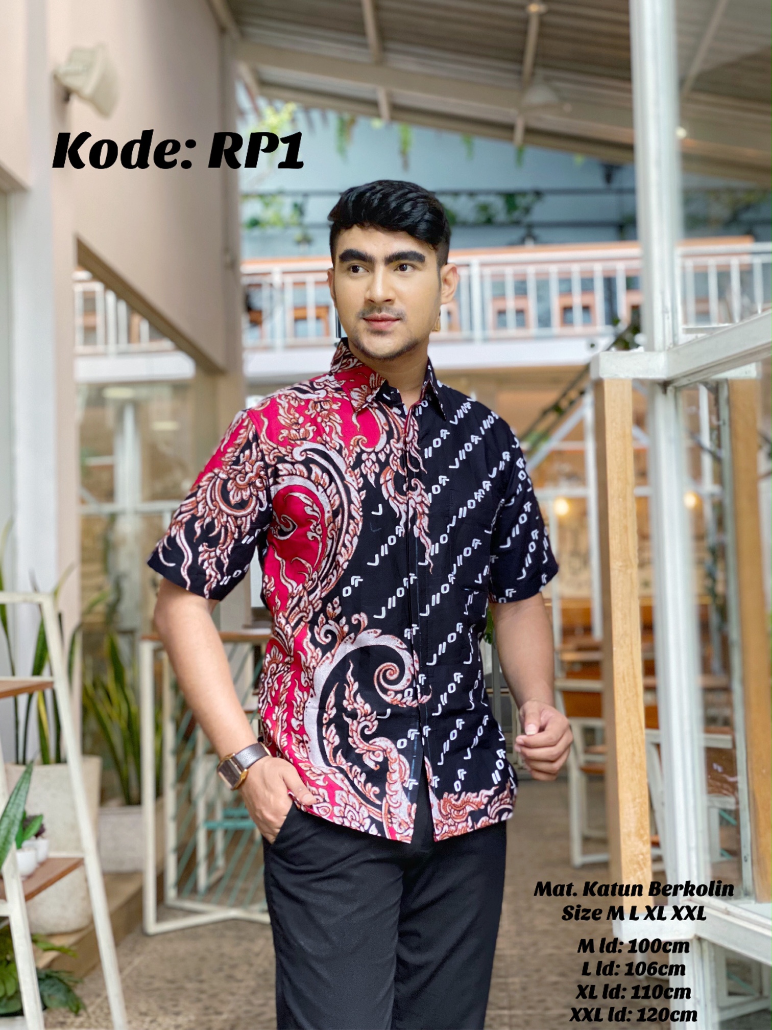 Batik Lontara Kode RP1 RP2 Batik Makassar Batik Bugis Batik Lanang by ...